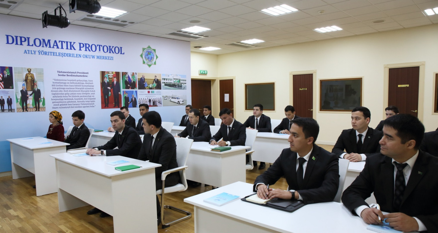 A new training center on diplomatic protocol has been opened ...